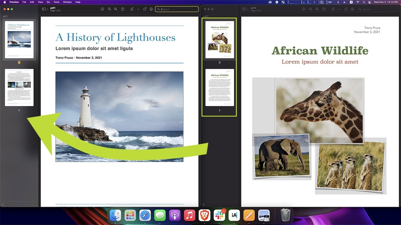 How To Merge Pdfs In Macos Monterey With Preview